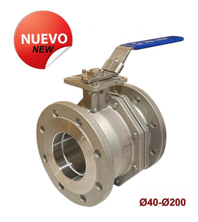 Válvula de Bola Ac. Inox. con Bridas Fig. 65I - Borja Valves
